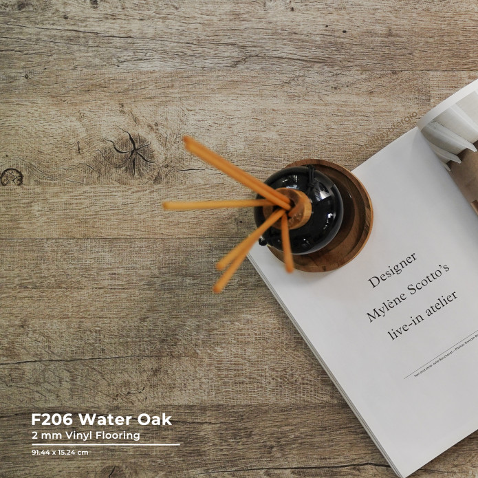 Water Oak F206Lantai Kayu Vinyl dan Parket Berkualitas Jakarta | Fergio