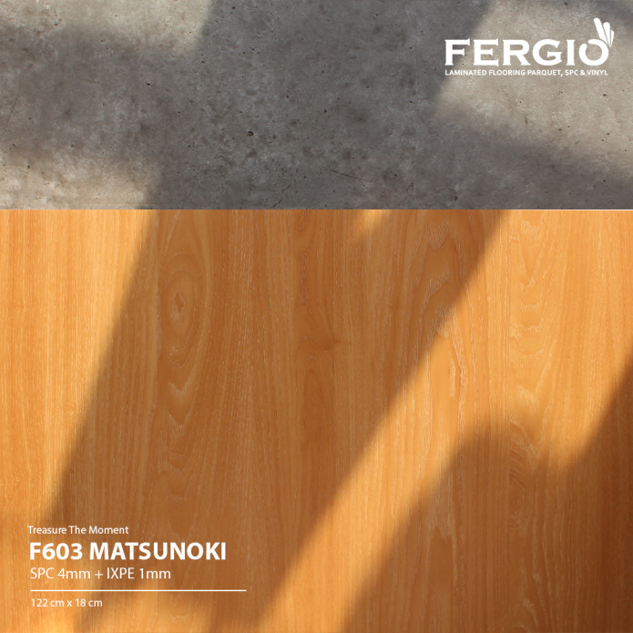 Matsunoki F603Lantai Kayu Vinyl dan Parket Berkualitas Jakarta | Fergio