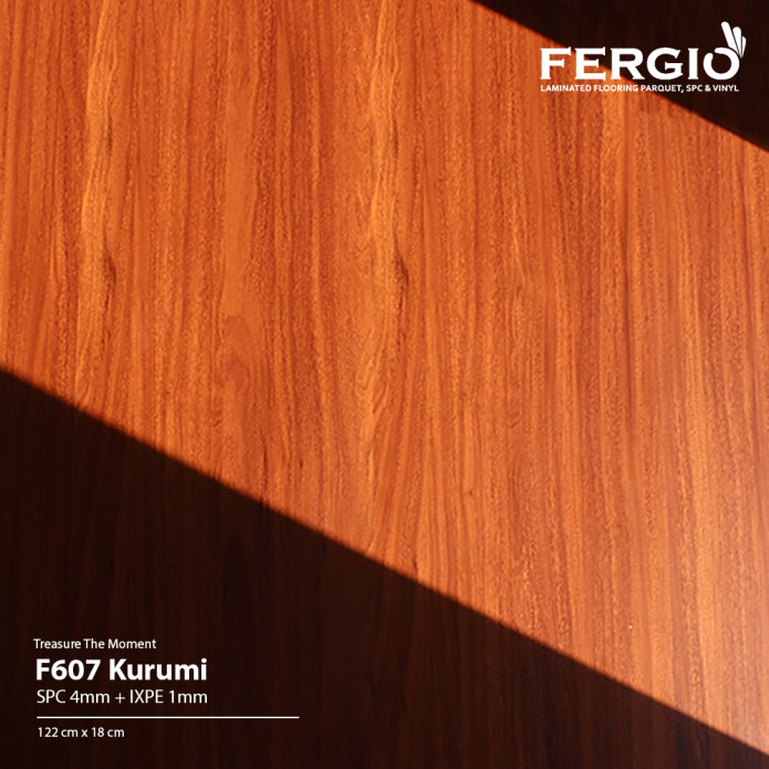 Kurumi F607Lantai Kayu Vinyl dan Parket Berkualitas Jakarta | Fergio